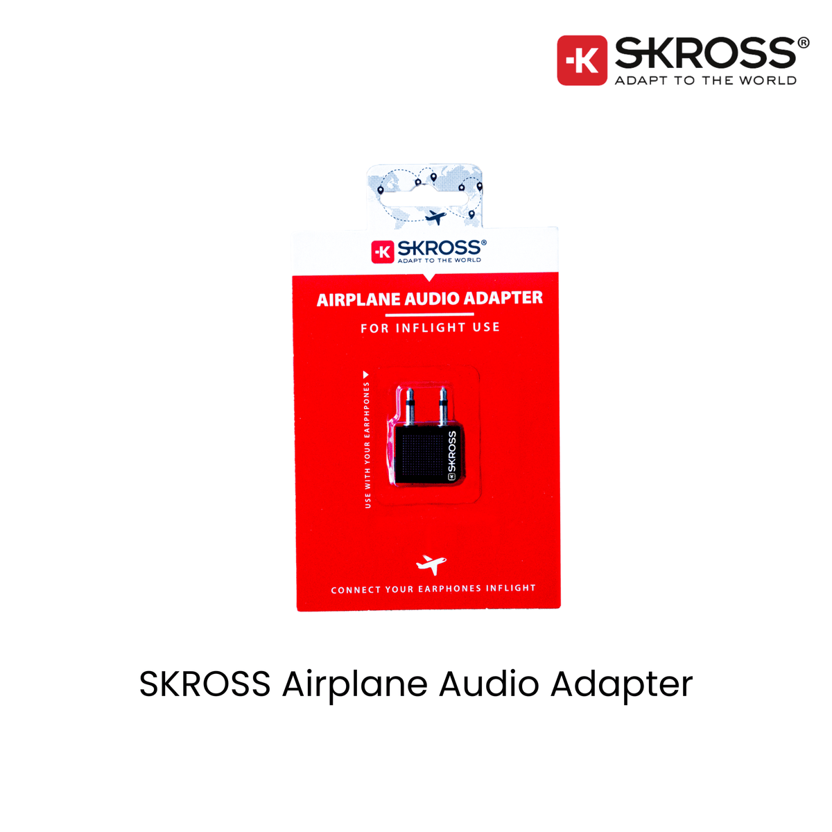 Skross Airplane Audio Adapter – NOVE Malaysia